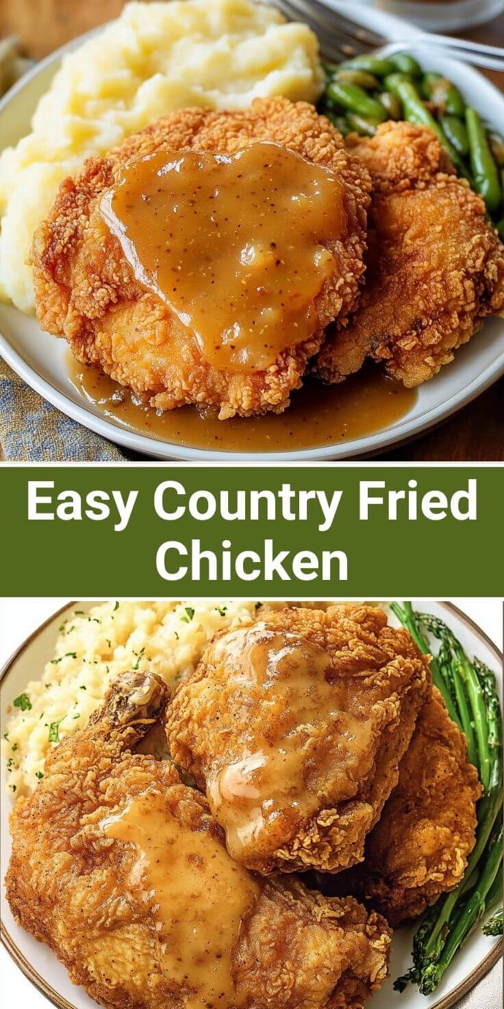 Country Fried Chicken Recipe - Thecozyweave