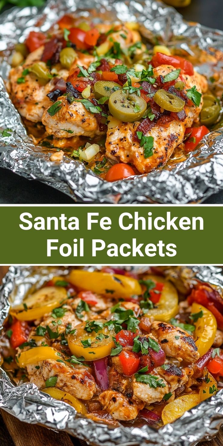 Easy Mexican Chicken Foil Packets for the Grill or Oven - Thecozyweave