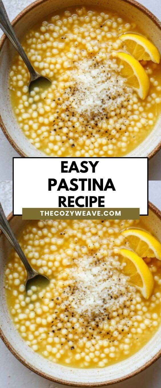 Easy Pastina Recipe - Thecozyweave