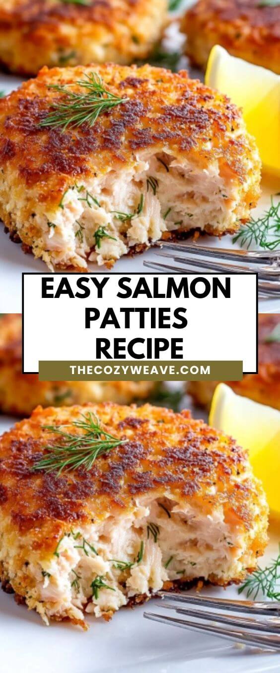 Easy Salmon Patties Recipe - Thecozyweave