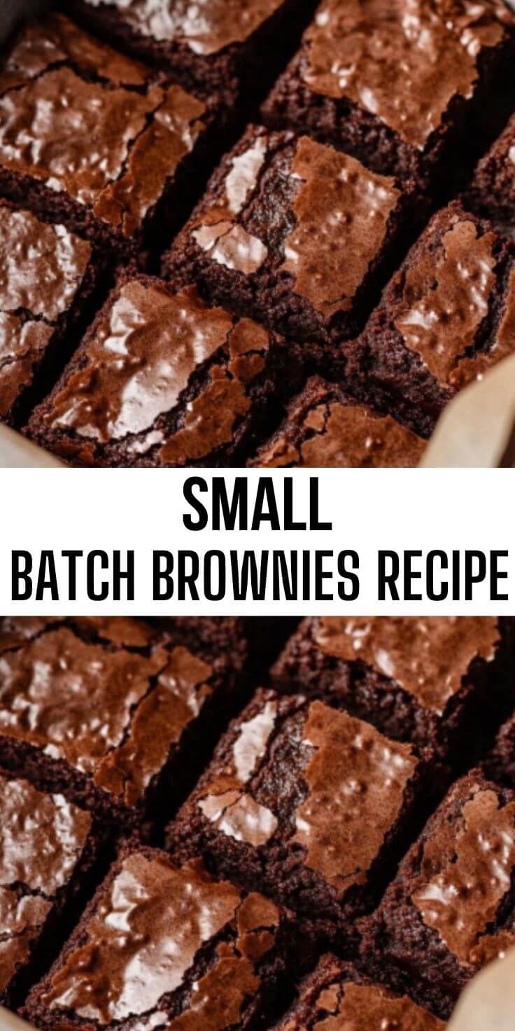 Small Batch Brownies Recipe - Thecozyweave