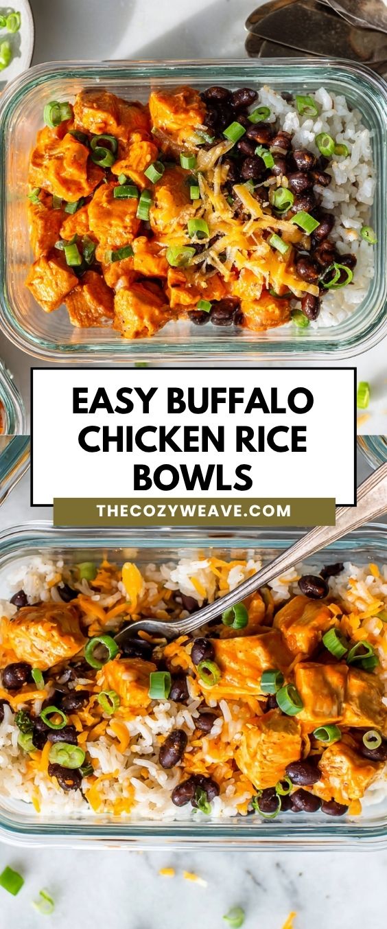 Healthy High-Protein Buffalo Chicken Bowl Recipe - Thecozyweave