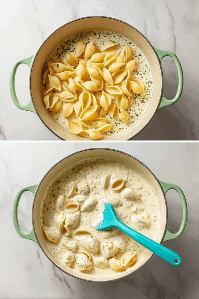 One Pot Garlic Butter Pasta - Thecozyweave