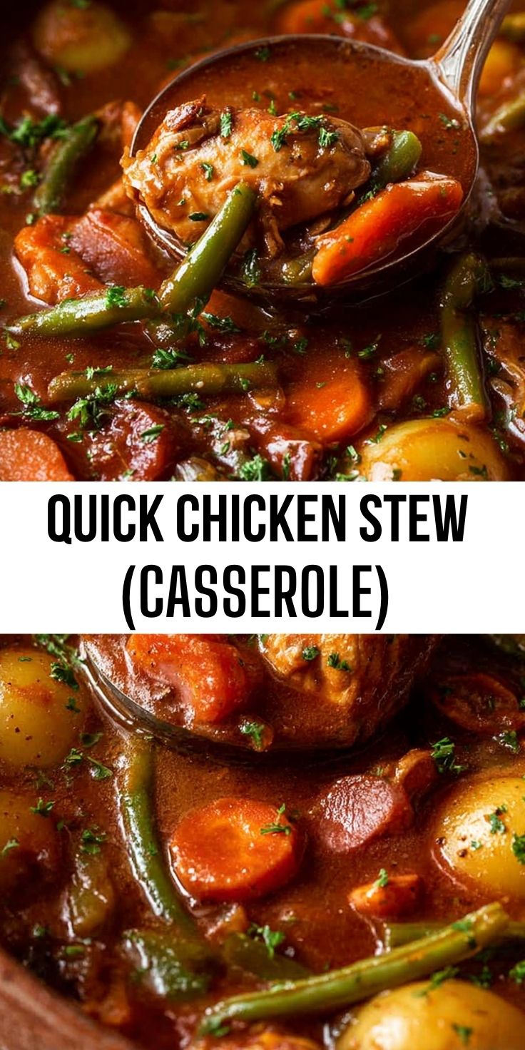 Quick Chicken Stew - Thecozyweave