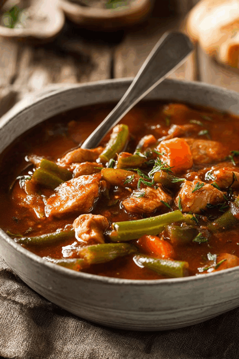 Quick Chicken Stew - Thecozyweave
