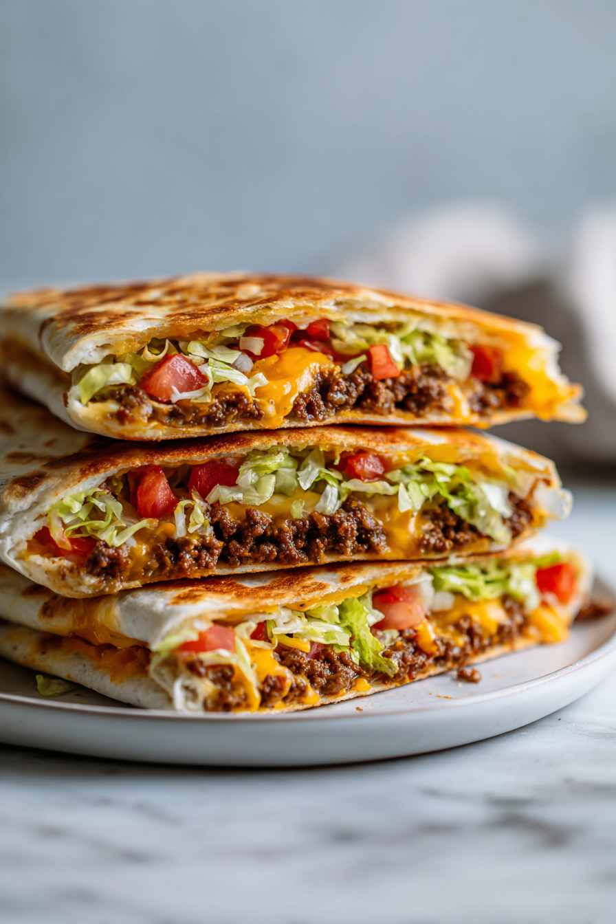 Quick Homemade Crunch Wrap Supreme - Thecozyweave