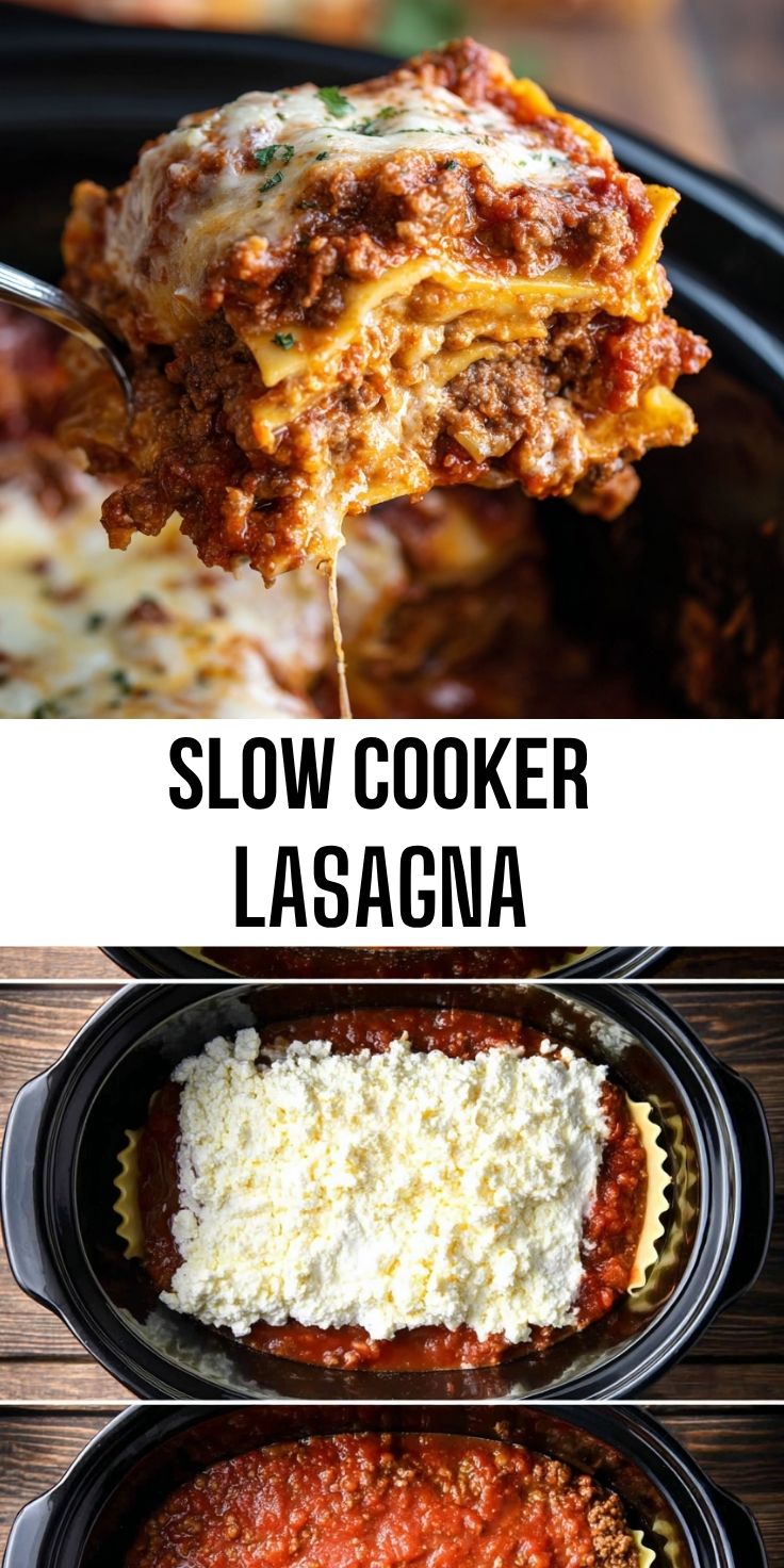Slow Cooker Lasagna - Thecozyweave