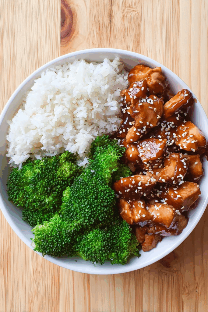 Teriyaki Chicken Rice Bowl Recipe - Thecozyweave