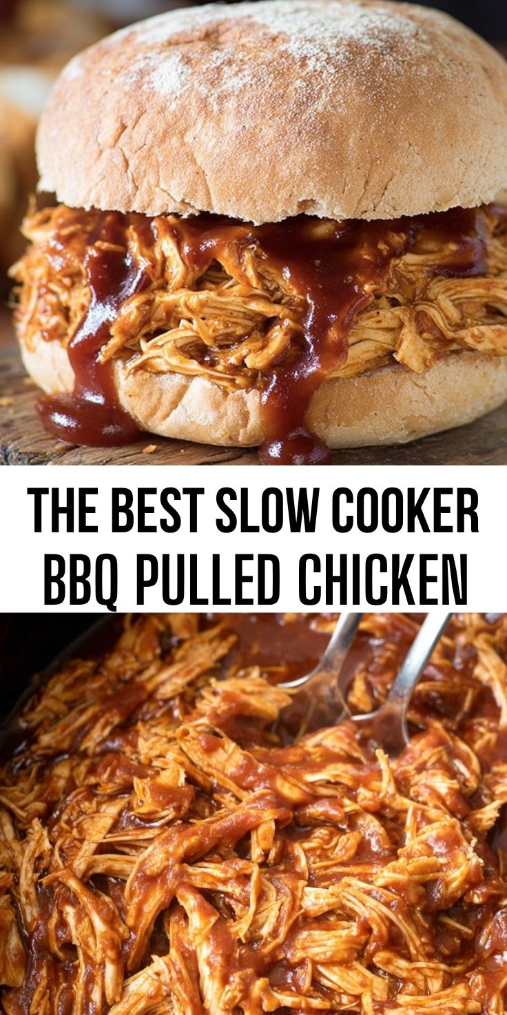 The Best Slow Cooker BBQ Pulled Chicken - Thecozyweave