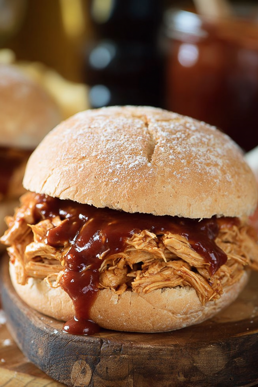 The Best Slow Cooker BBQ Pulled Chicken - Thecozyweave