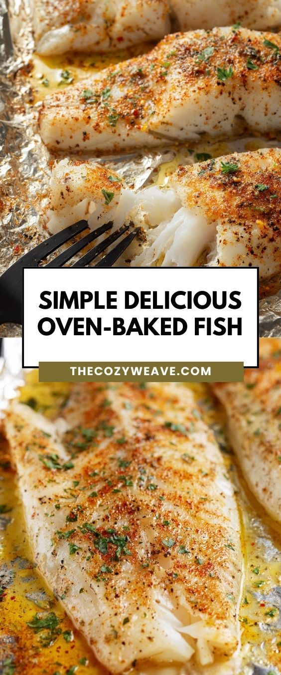 Simple Delicious Oven-Baked Fish - Thecozyweave