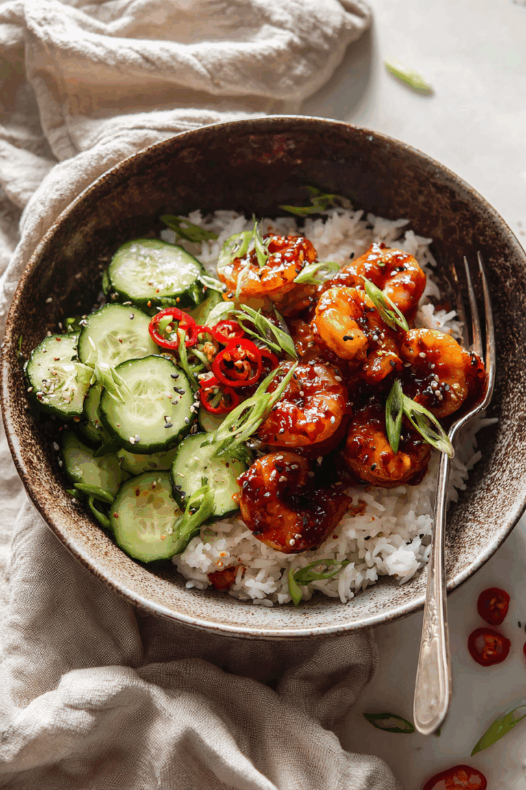 The Perfect Asian Chilli Garlic Prawns (Shrimp) - Thecozyweave