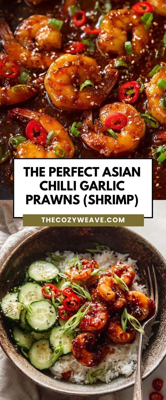 The Perfect Asian Chilli Garlic Prawns (Shrimp) - Thecozyweave