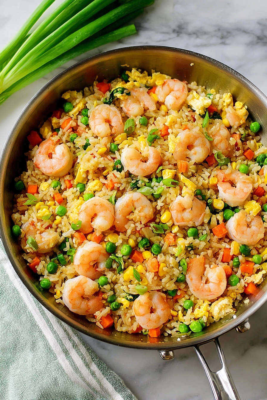 Easy Quick Shrimp Fried Rice Recipe - Thecozyweave