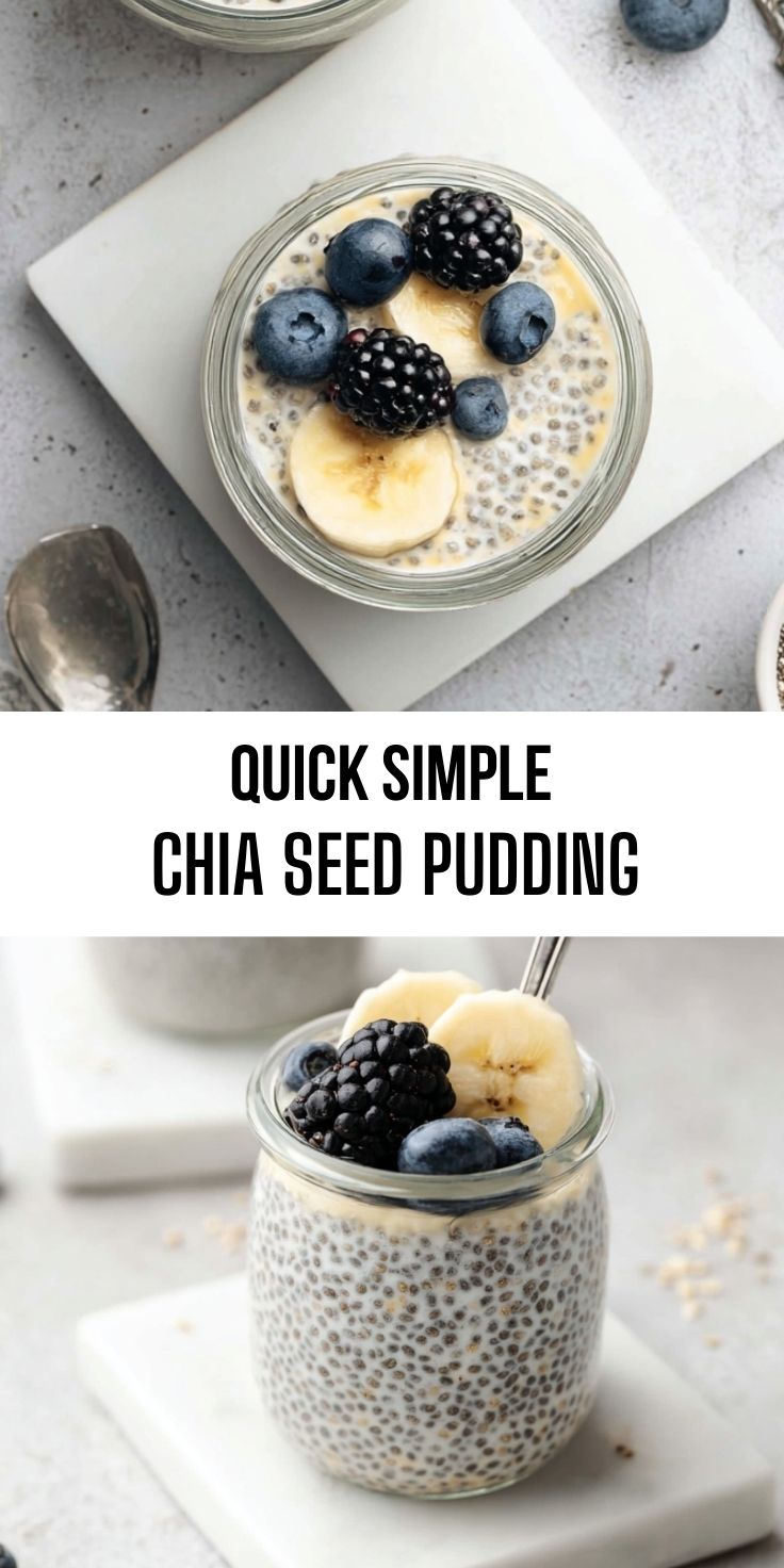 Quick Simple Chia Seed Pudding - Thecozyweave