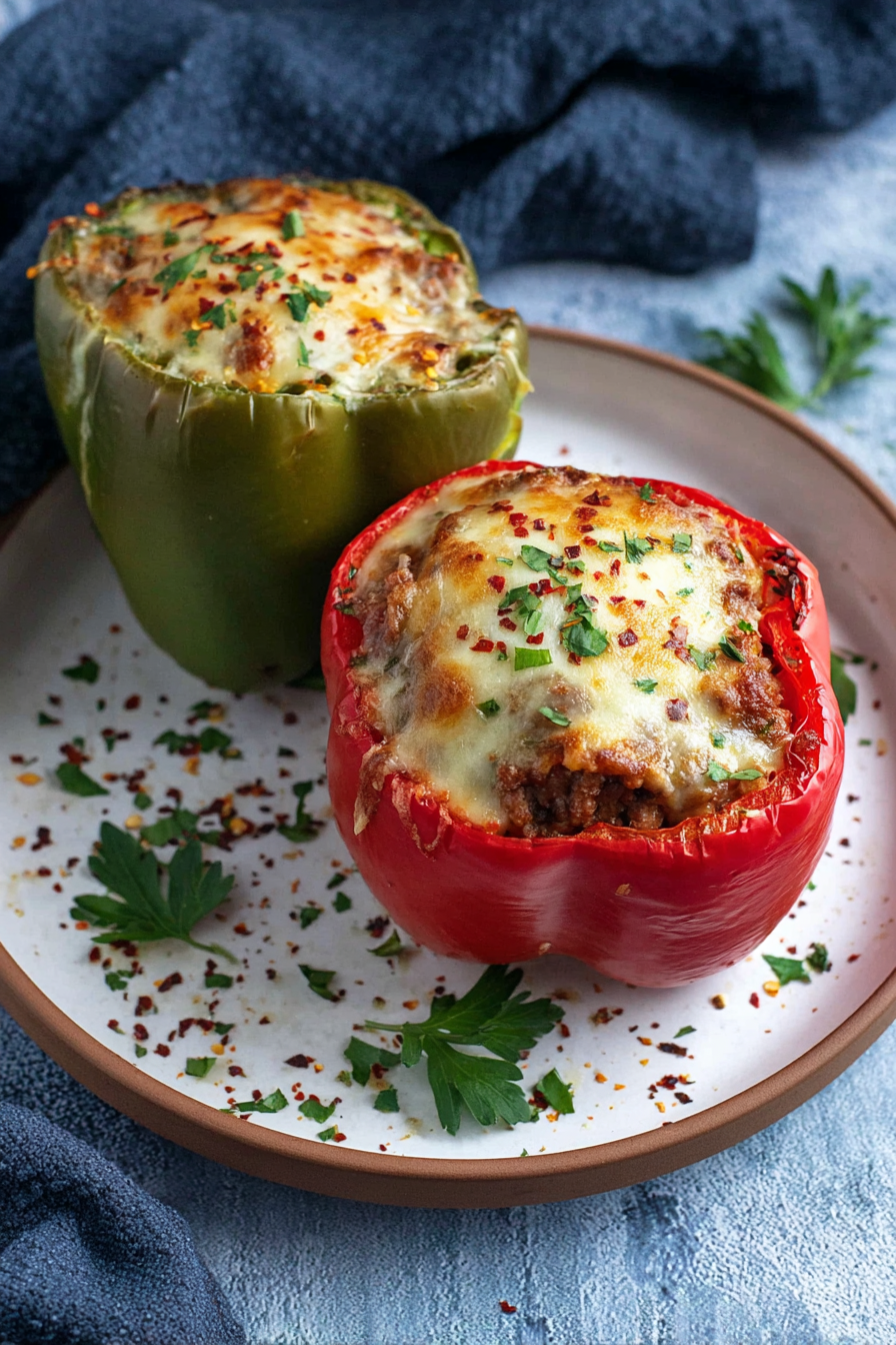 The Best Old-School Stuffed Bell Peppers - Thecozyweave